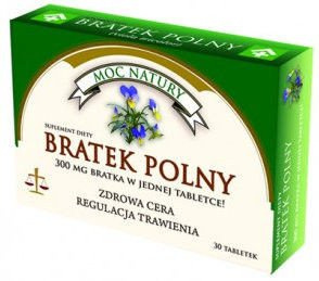 DOMOWA APTECZKA BRATEK POLNY 300mg x 30 tabletek - opinie, działanie ...