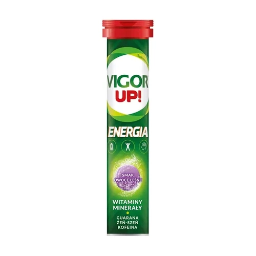 VIGOR UP Energia x 20 tabletek musujących smak owoce leśne - opinie ...