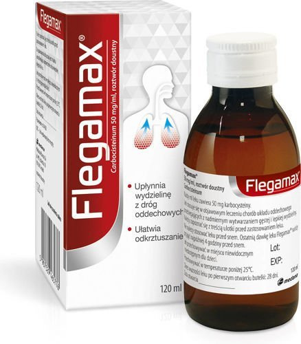 Flegamax syrop 120ml - opinie, działanie, skład - Medana - i-Apteka.pl