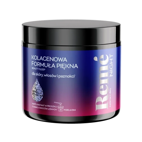 Reme Night Kolagenowa Formuła Piękna o smaku owoców leśnych proszek ...