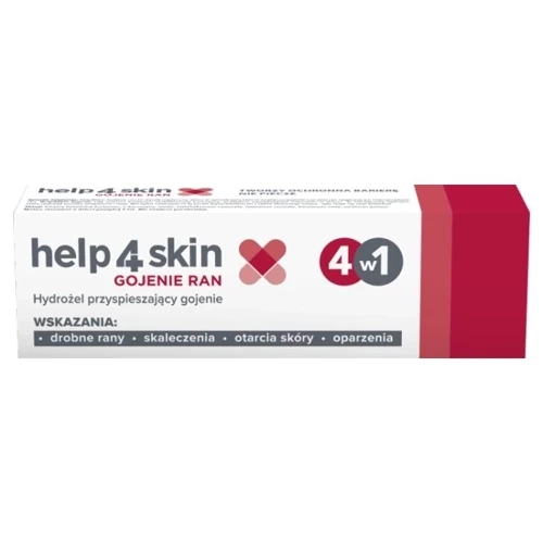 Help4Skin Gojenie ran żel 50g - opinie, działanie, skład - Polpharma ...
