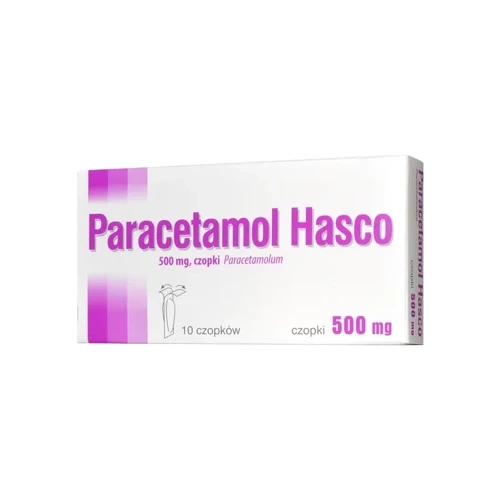Paracetamol Hasco 500mg x 10 czopków - opinie, działanie, skład - Hasco ...