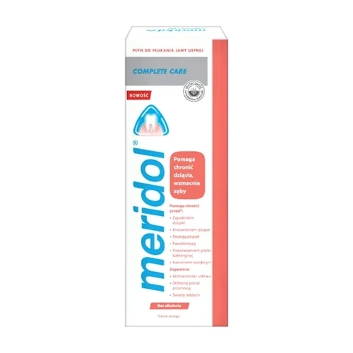 MERIDOL Complete Care płyn do płukania 400ml - opinie, działanie, skład ...