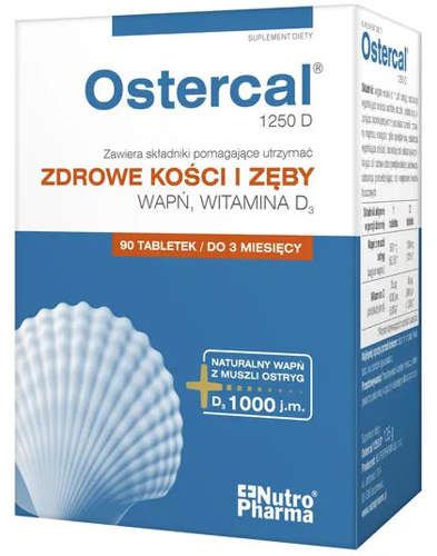 Ostercal x 90 kapsułek - opinie, działanie, skład - Holbex - i-Apteka.pl