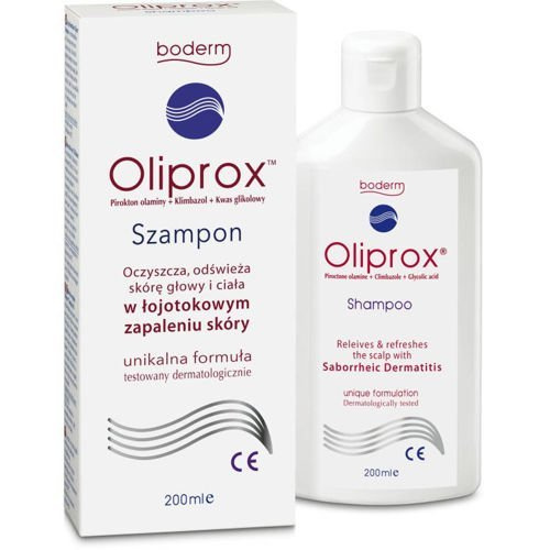 OLIPROX Szampon do stosowania w łojotokowym zapaleniu skóry 200ml ...