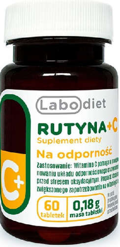 RUTYNA + C x 60 tabletek - opinie, działanie, skład - Labofarm - i ...