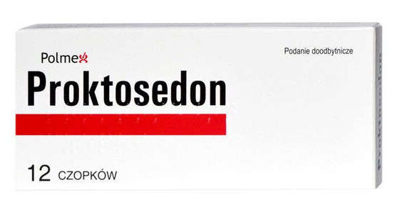 PROKTOSEDON (Proctosone) x 12 czopków - opinie, działanie, skład ...