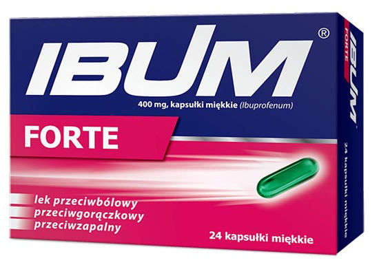 IBUM FORTE x 24 kapsułki - opinie, działanie, skład - Hasco-Lek - i ...