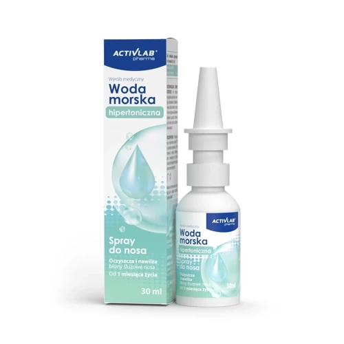 Woda morska hipertoniczny spray 30ml | cena, opinie, dawkowanie, skład | i-Apteka.pl