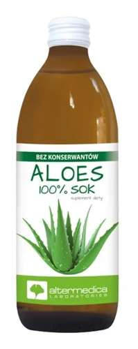 Aloes Sok 500ml - opinie, działanie, skład - Altermedica - i-Apteka.pl