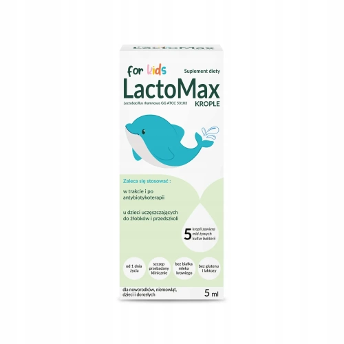LactoMax krople 5ml - opinie, działanie, skład - Diather - i-Apteka.pl