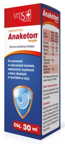 Anaketon 30ml - opinie, działanie, skład - Vitis Pharma - i-Apteka.pl