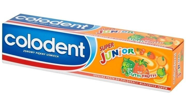 PASTA COLODENT JUNIOR Pasta 56g Tutti Fruti - opinie, działanie, skład ...