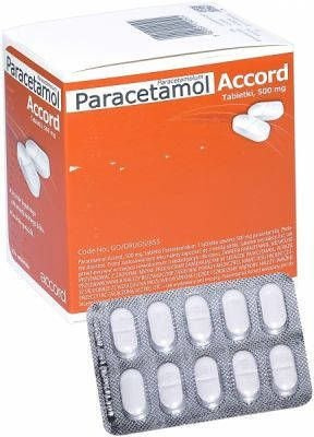 Paracetamol Accord 0,5g x 24 tabletki - opinie, działanie, skład ...