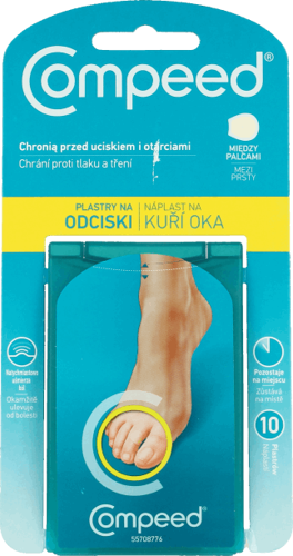 COMPEED Plaster na odciski między palcami x 10 sztuk - opinie ...