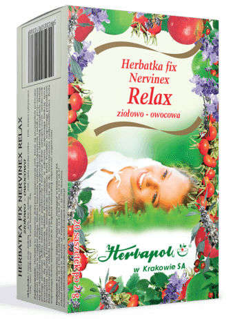 Herbatka fix Nervinex Relax x 20 saszetek - opinie, działanie, skład ...