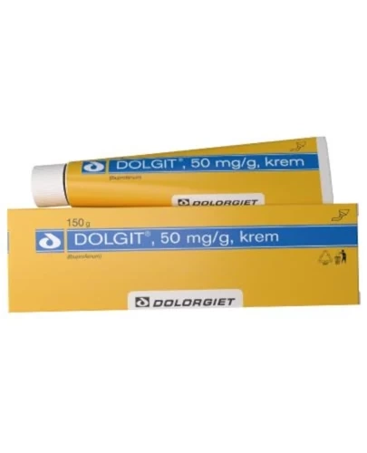 Dolgit, 50 mg/g, krem 100 g przeciwbólowy i przeciwzapalny | cena ...