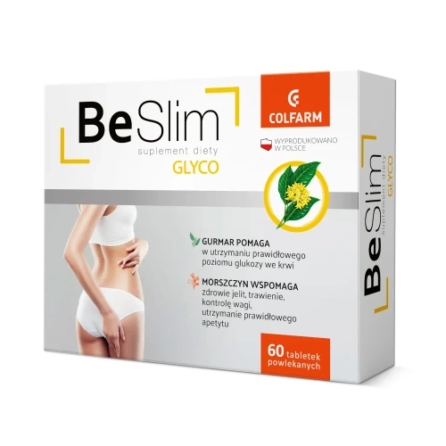 Be Slim Glyco x 60 tabletek - opinie, działanie, skład - Colfarm - i ...