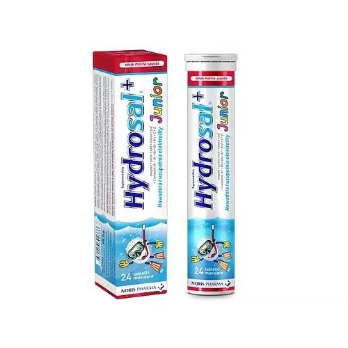 Hydrosal Junior x 24 tabletki musujące - opinie, działanie, skład ...