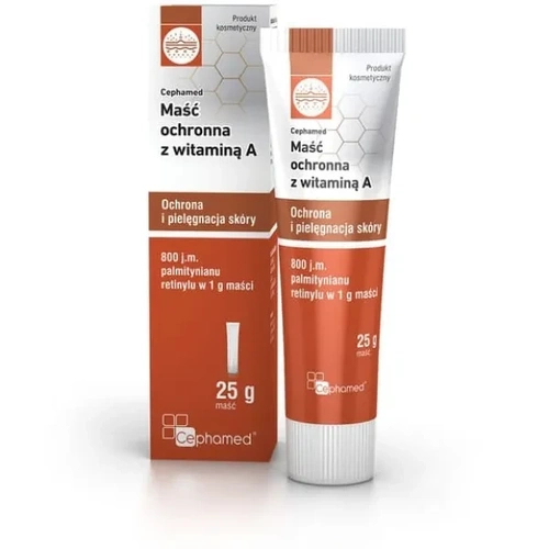 Cephamed Maść ochronna z witaminą A 25g - opinie, działanie, skład - Laboratorium Galenowe ...