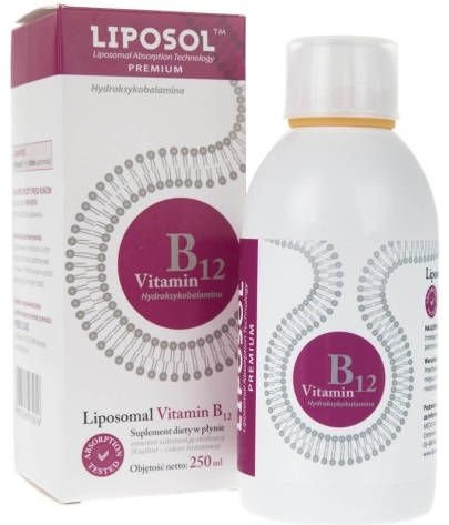 Liposol Vitamin B12 liposomalna 250ml - opinie, działanie, skład ...