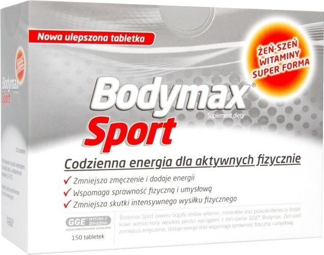 Bodymax Sport x 150 tabletek - opinie, działanie, skład - Axellus - i ...