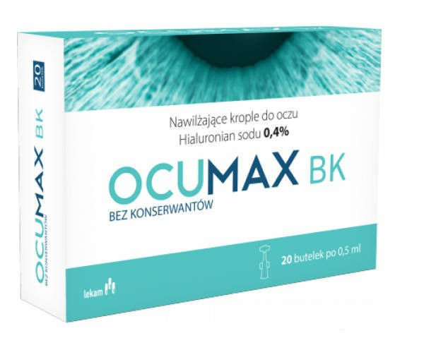OCUMAX BK 0,4% nawilżające krople do oczu x 20 minimsów - opinie ...