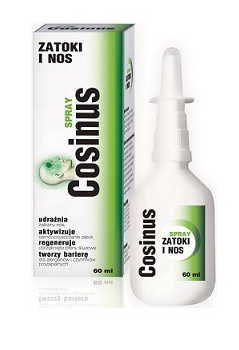 Cosinus Zatoki i Nos spray 60ml - opinie, działanie, skład - Pharmacy ...