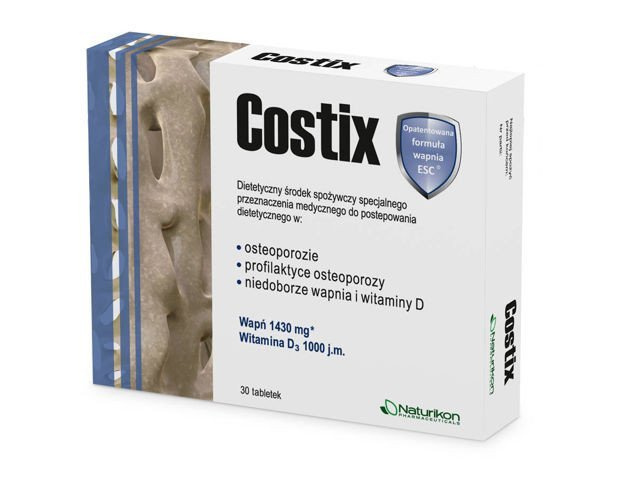 COSTIX x 30 tabletek - opinie, działanie, skład - Naturikon ...
