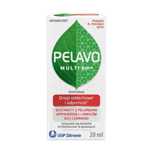 Pelavo Multi 6m+ krople 20ml - opinie, działanie, skład - USP zdrowie ...