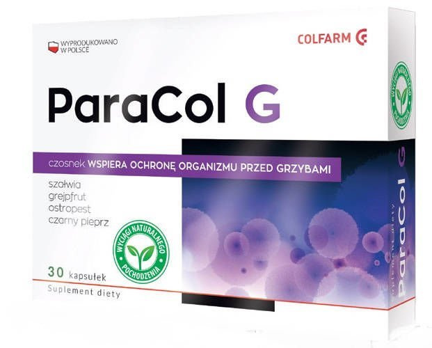 ParaCol G x 30 kapsułek - opinie, działanie, skład - Colfarm - i-Apteka.pl