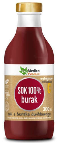 Burak sok 300ml - opinie, działanie, skład - EkaMedica - i-Apteka.pl