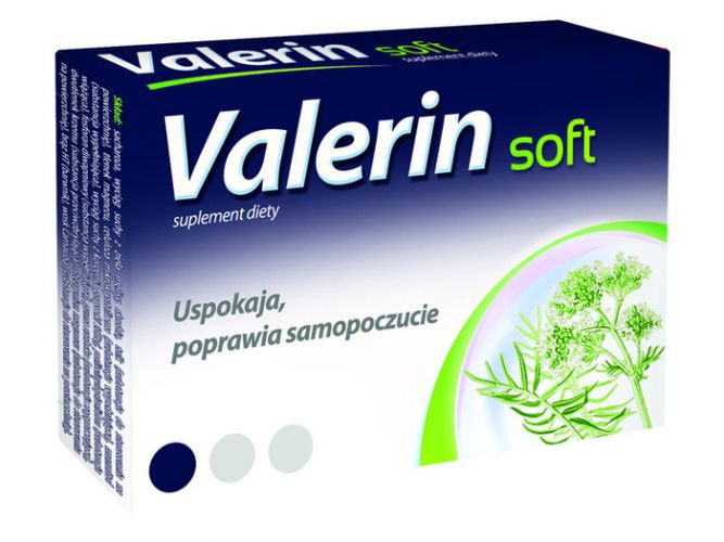 VALERIN soft x 30 tabletek - opinie, działanie, skład - Aflofarm - i-Apteka.pl