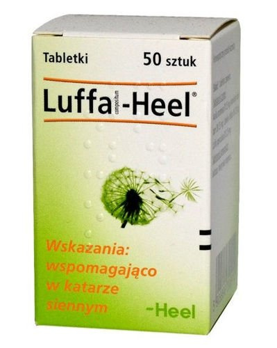 LUFFA-HEEL COMPOSITUM x 50 tabletek - opinie, działanie, skład - Heel ...