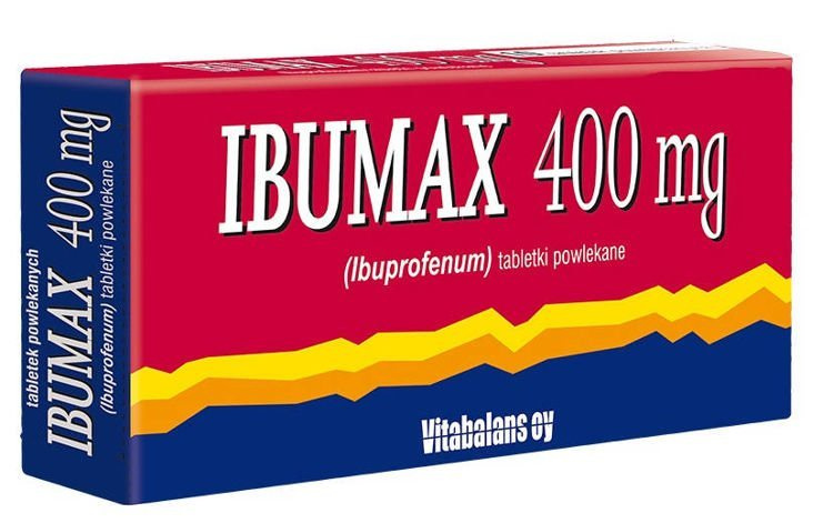 IBUMAX 400mg x 10 tabletek - opinie, działanie, skład - Vitabalans - i ...