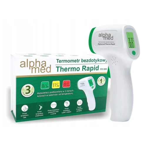 Termometr Alphamed Thermo Rapid FR880 - opinie, działanie, skład ...