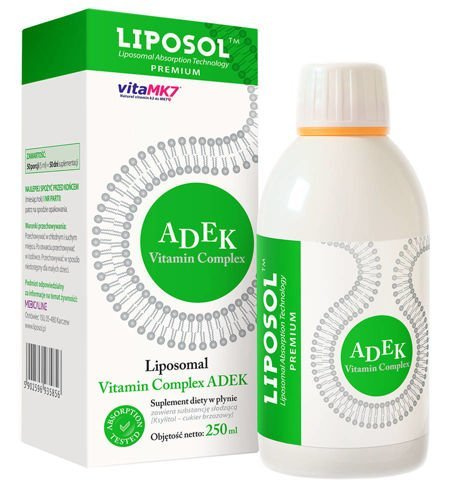 Liposol Vitamin Complex ADEK 250ml - opinie, działanie, skład ...