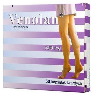 Venolan 0,3 x 50 kapsułek - opinie, działanie, skład - Gedeon Richter ...