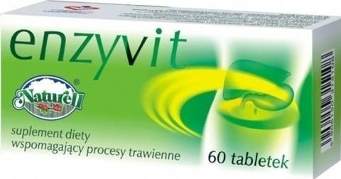 ENZYVIT x 60 tabletek - opinie, działanie, skład - Naturell - i-Apteka.pl