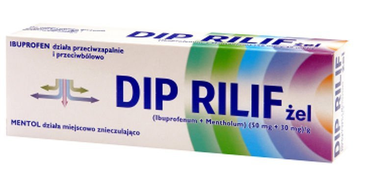 DIP RILIF żel 100g - opinie, działanie, skład - The Mentholatum LTD - i ...