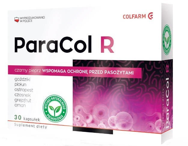 ParaCol R x 30 kapsułek - opinie, działanie, skład - Colfarm - i-Apteka.pl
