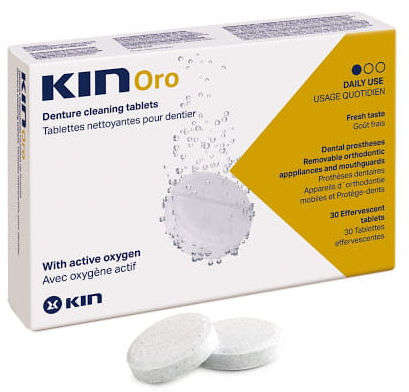 KIN ORO Tabletki czyszczące do protez x 30 tabletek - opinie, działanie ...