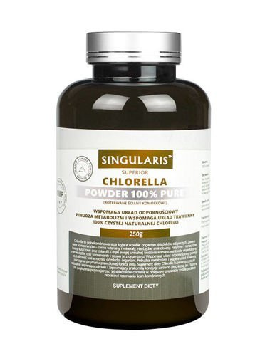 SINGULARIS Chlorella Superior powder 250g - opinie, działanie, skład ...