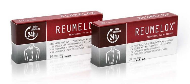 Reumelox 7,5mg x 10 tabletek - opinie, działanie, skład - Polpharma - i ...