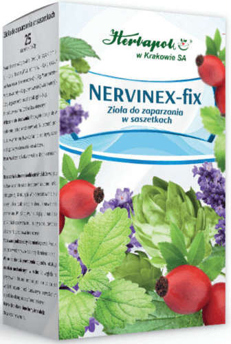 NERVINEX FIX 2g x 25 saszetek - opinie, działanie, skład - Herbapol ...