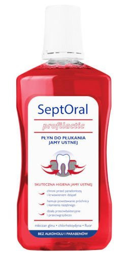 SeptOral Płyn do płukania jamy ustnej 500ml - opinie, działanie, skład ...