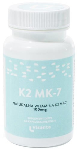 Naturalna witamina K2-MK7 100mcg x 60 kapsułek - opinie, działanie ...