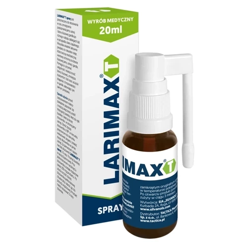 LARIMAX T spray 20ml - opinie, działanie, skład - Tactica - i-Apteka.pl