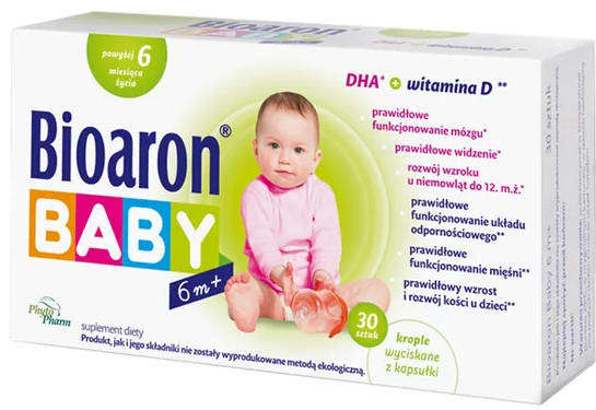 BIOARON BABY powyżej 6 miesiąca x 30 kapsułek Twist-Off - opinie ...