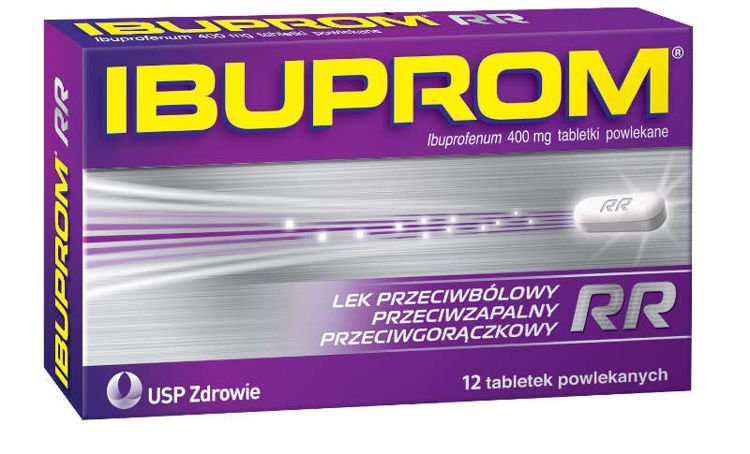 Ibuprom RR 400mg x 12 tabletek - opinie, działanie, skład - USP zdrowie ...